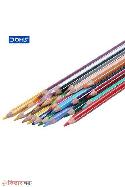 Doms 12 Color Pencil (Big Size) - Doms 12 Color Pencil (Big Size ...